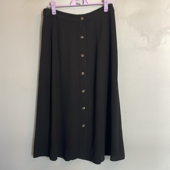 LC Lauren Conrad | Skirts | Lc Lauren Conrad Button Front Midi Skirt | Poshmark
